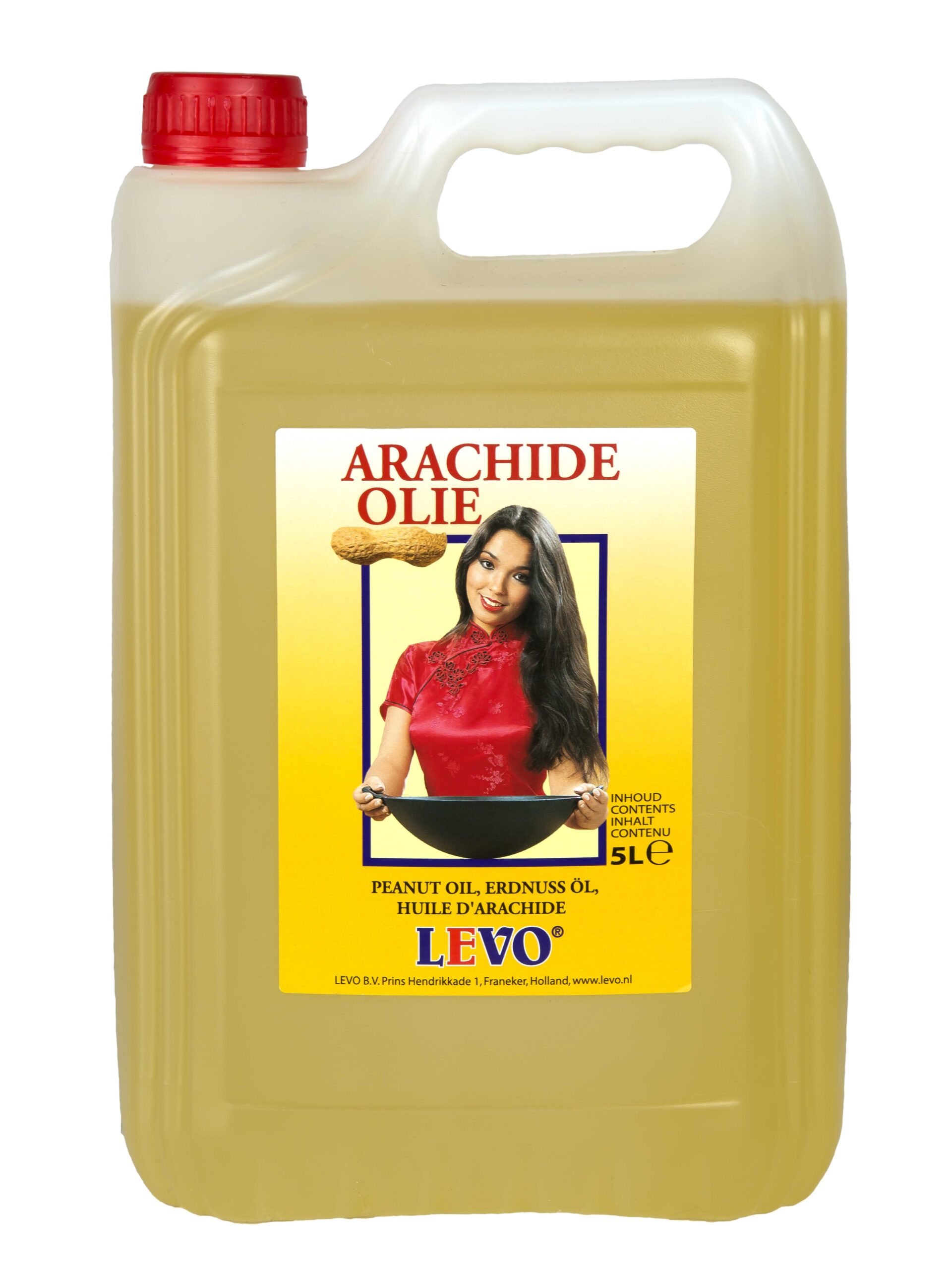 Levo arachideolie 5 ltr. - Compagnon Kaas